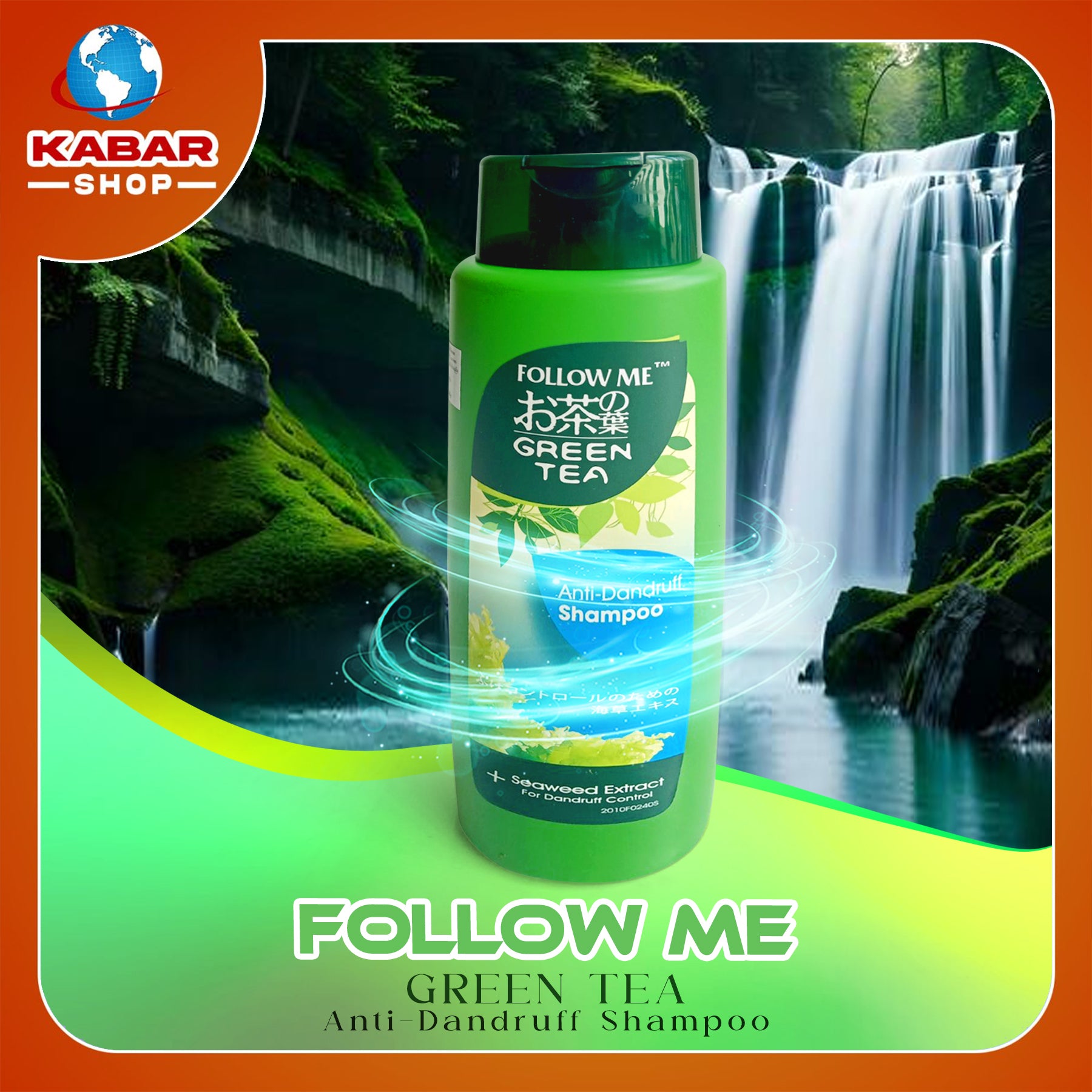 Follow Me - Green Tea - Anti Dandruff Shampoo – Kabarshop